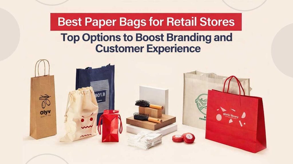 5 Best Paper Bags for Retail Stores - Vegan Scure